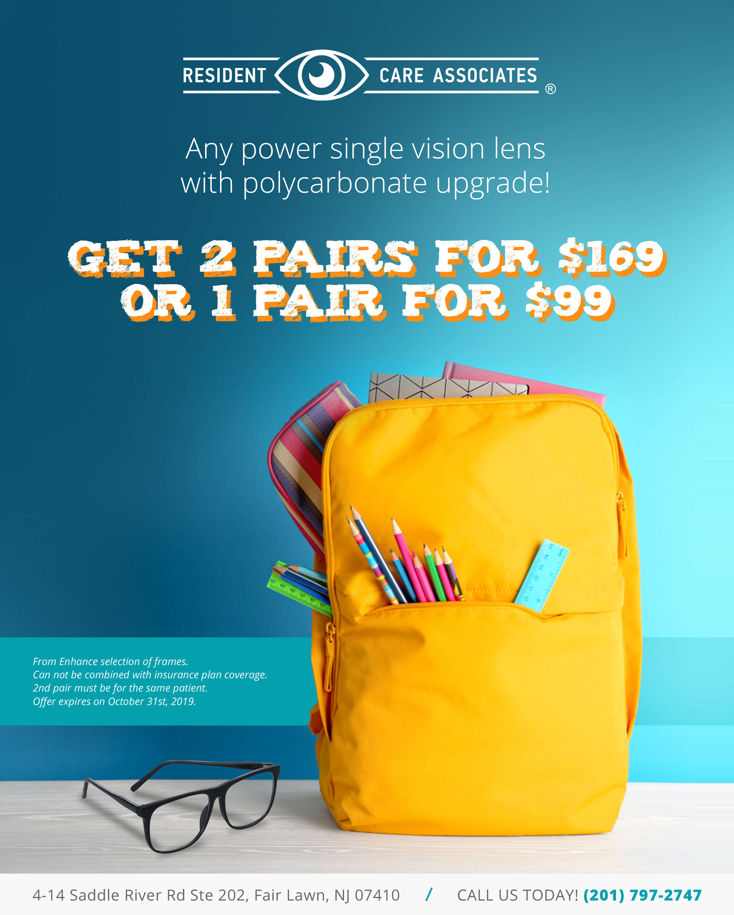 Promotions | Resident Eye Care Associates